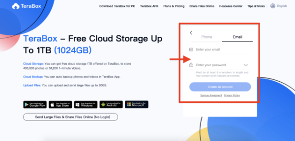 How Do I Register On TeraBox?