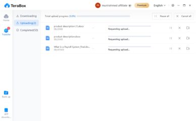 TeraBox: How To Upload Documents?