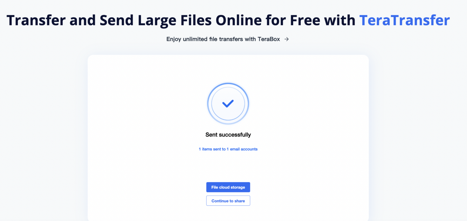 Need To Share Big Files? Make It Easy With TeraBox Transfer