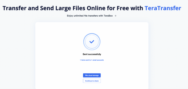Need To Share Big Files? Make It Easy With TeraBox Transfer